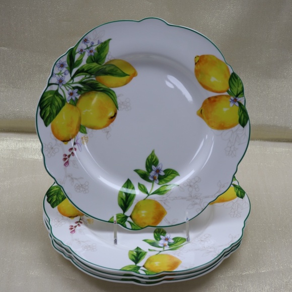 Grace Teaware | Dining | Grace Teaware Lemon Garden Floral Porcelain ...